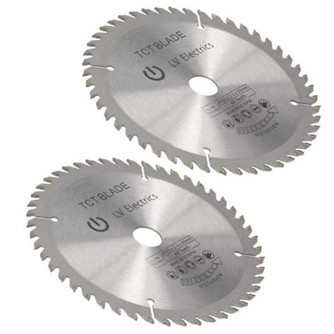HURRISE Disque De Coupe Pour Le Travail Du Bois 2pcs Lame Circulaire 6