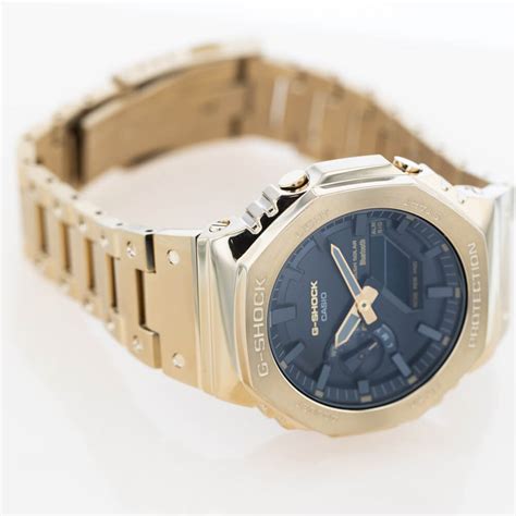 G Shock S Full Metal CasiOak Is Reborn In Gold Plating Watch Depot