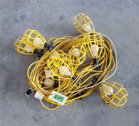Temporary Lighting String Adam Marshall Land And Auction Llc