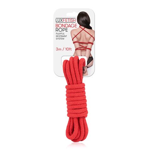 Bondage Rope 3m Red — Electric Novelties