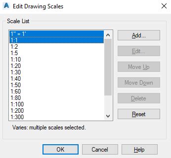 How To Delete Annotative Scale In Scale List Autodesk Community