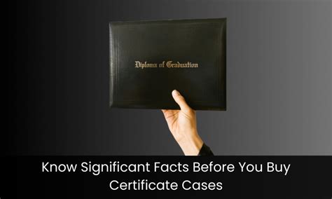 Top Certificate Cases Significant Facts Before You Buy