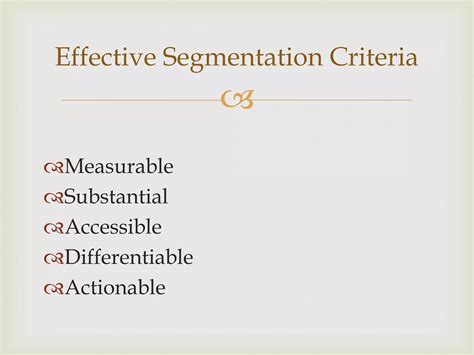 Market Segmentation Pptx