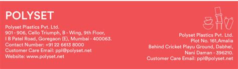 Polyset House Hold Brand Page