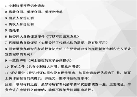 专利权质押登记办理流程 菏泽市知识产权公共服务平台