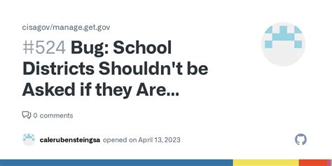 Bug School Districts Shouldn T Be Asked If They Are Election Offices