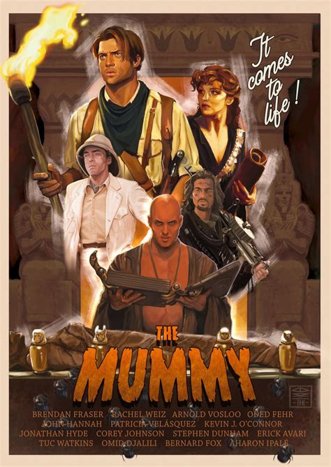 The Mummy Poster By Angelinarodrigues On Deviantart