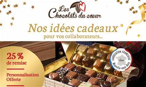 Les Chocolats du Coeur les spécialistes de vos cadeaux d affaires pour
