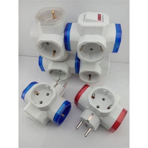 Jual Steker Arde Saklar Steker T Arde Multi Stop Kontak Lubang On Off Sni Non Saklar