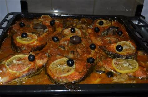 Шаран на фурна с гъби Рецепти Gotvach Bg