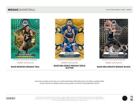 202324 Panini Mosaic Basketball Hobby Box Da Card World