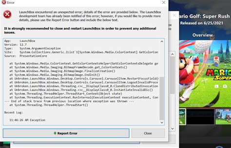 Help With Solution To Lb Crashing When Highlighting Game