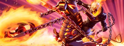 2860x1080 Resolution Ghost Rider 4k Fortnite 2860x1080 Resolution