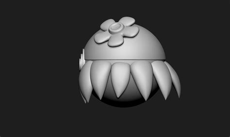 Stl File Pokemon Bellossom Pokeball・3d Print Object To Download・cults