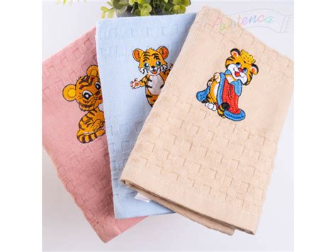 Рушники вафельні тигр велика клітинка купити недорого оптом і вроздріб M6500