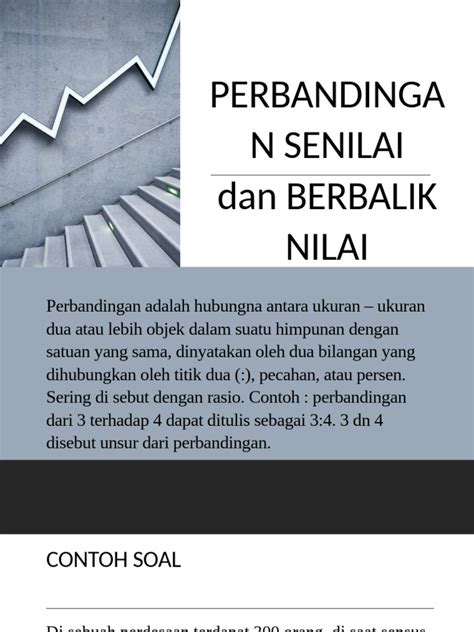 Perbandingan Senilai Dan Berbalik Nilai Pdf