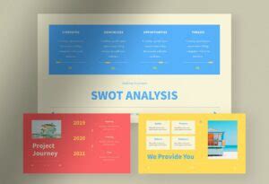 Colorful Infographic Statistics Presentation PPT MasterBundles