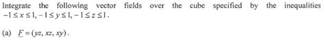 University Integrals Of Vector Fields Over Surface Areas Rlearnmath