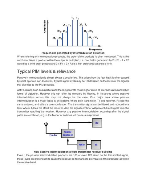 What Is Passive Intermodulation At Yolanda Wescott Blog