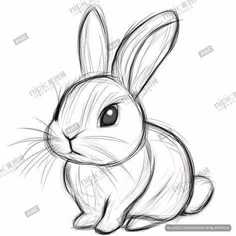 Ai创作图兔子黑白线稿 线条兔子线描兔子 兔子线稿 兔线稿 小兔临摹 兔雕刻图 兔头线稿 原创手绘兔 兔子简笔画图案设计 手绘兔子素材 兔年手绘图案 线稿兔子 手绘兔形象 原创手绘兔子 线描风