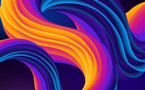 A Colorful Abstract Background With Wavy Lines Photo Free Pattern