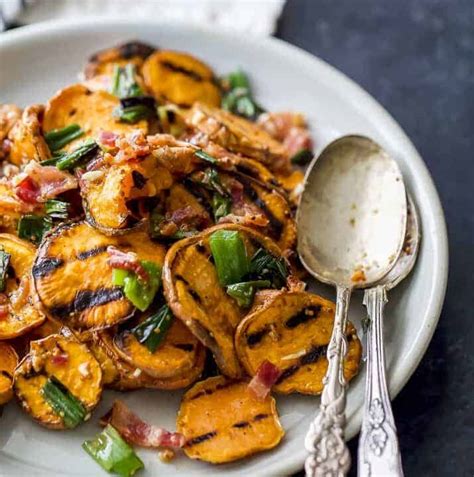 Grilled Sweet Potato Salad Healthy And Easy Sweet Potato Recipe