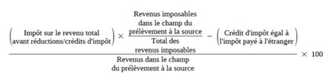Découvrir 111 imagen formule de calcul des impots sur le revenu fr