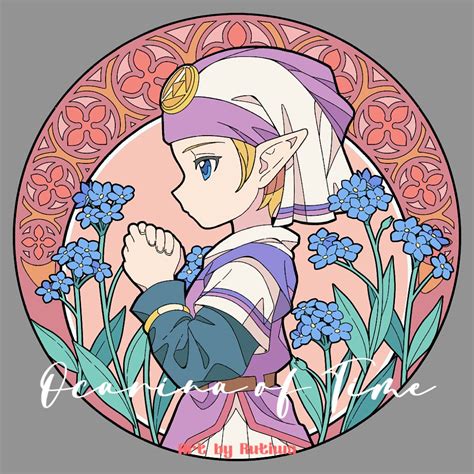 Princess Zelda And Young Zelda The Legend Of Zelda And 1 More Drawn