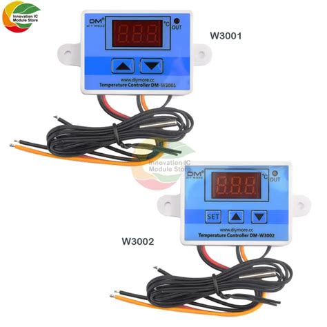DM W DM W Microcomputer Digital Display LED Thermostat AC V Isolation Transformer