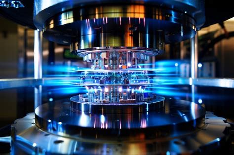 Advanced Technology In Action Nanorobotic Assembly In A Hightech Lab Premium Ai Generated Image