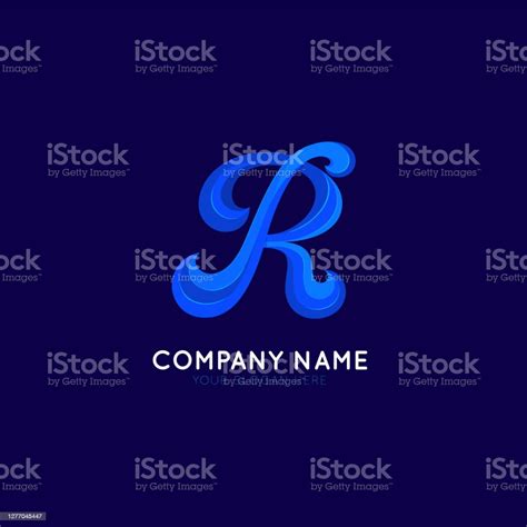使用圖示向量的字母 R 徽標的創意設計向量圖形及更多商標圖片 商標 字母r 創作性 Istock