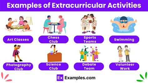 40 Extracurricular Activities Examples