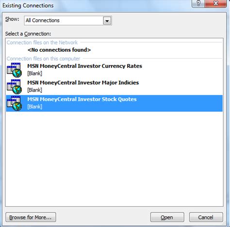How To Get Stock Quotes In Excel
