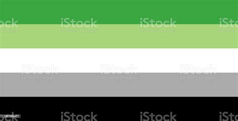 Aromantic Community Flag Stock Illustration Download Image Now