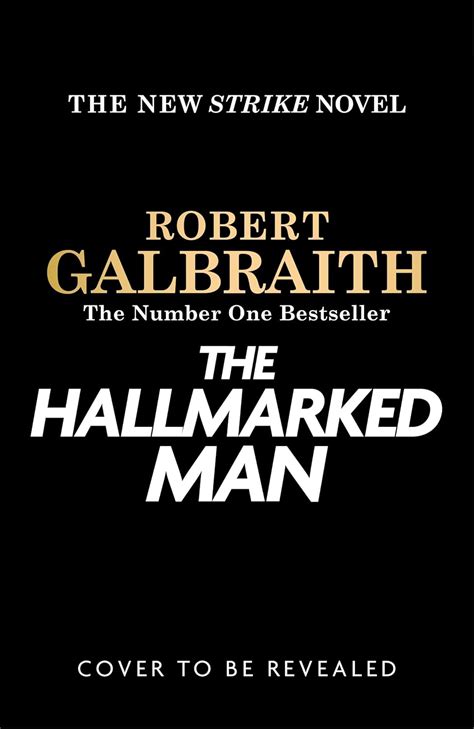 The Hallmarked Man Cormoran Strike Book 8 Galbraith Robert Amazon