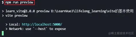 vite 的打包和预览功能 vite打包 csdn博客