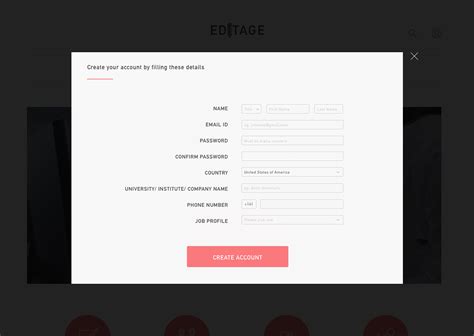 Editage Website Redesign On Behance