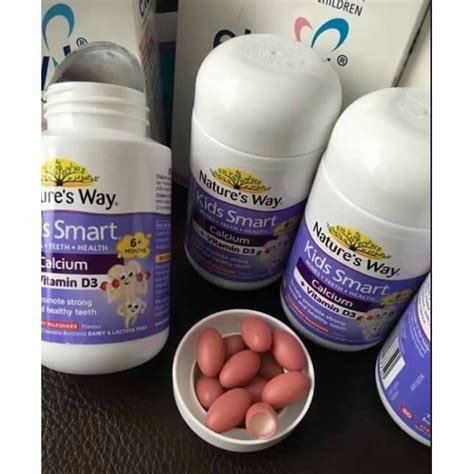 Giá Tốt Calcium Vitamin D3 Natures Way Bé Cao Vượt Trội