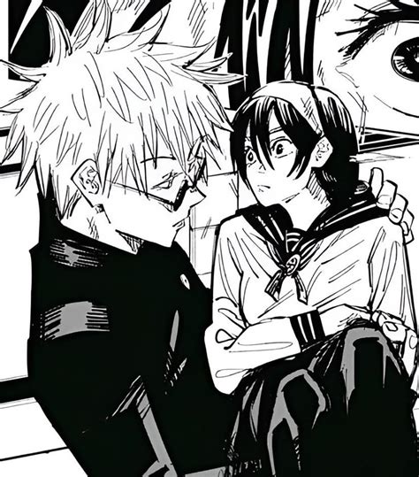☁️⋅ Teen Satoru Gojo Riko Amanai Jujutsu Kaisen Manga Icon ₊˚ෆ