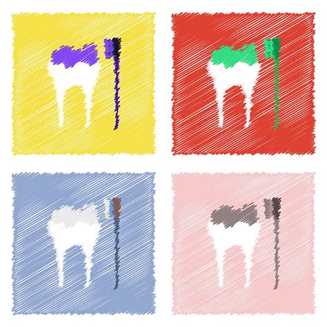 평면 음영 스타일 임상 아이콘 벡터 컬렉션 Eps Ai Uidownload