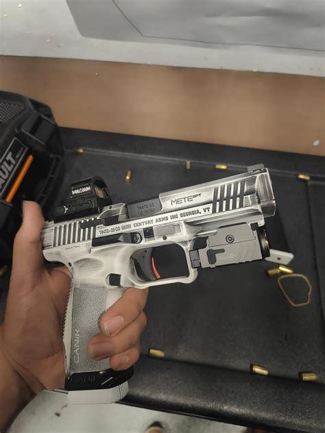 Finally Got The Plate For Full Sized Rmr Optics For My Sft R Canik