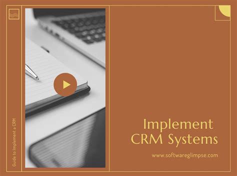 Implementation Of Crm