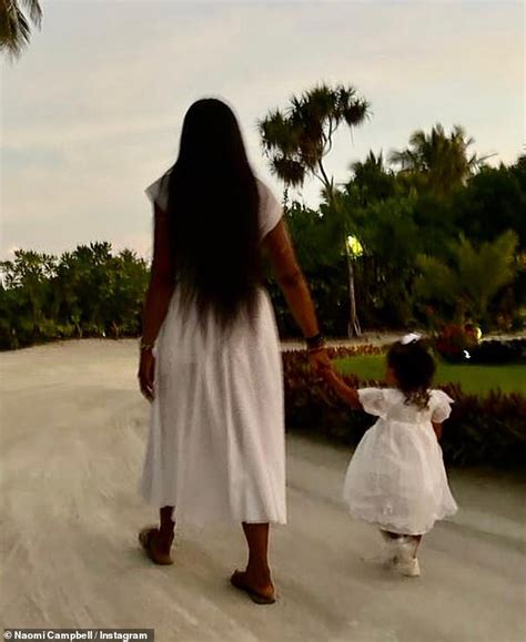 Naomi Campbell 52 Shares Rare Snaps With Daughter 16 Months On