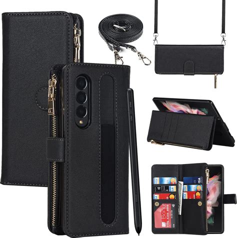 Amazon ICoverCase For Samsung Galaxy Z Fold 3 5G Wallet Case With