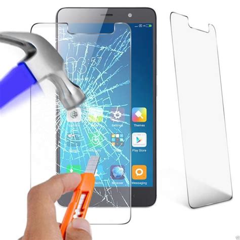 Protecteur d écran en verre trempé Film protecteur pour Xiaomi Redmi