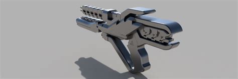 Stl File Mass Effect Quarian Reegar Carbine 🎮 ・model To Download And 3d Print・cults