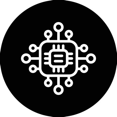Microprocessor Icon Design Illustration 50202716 Vector Art At Vecteezy