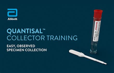 Quantisal™ Oral Fluid Collection Device Abbott Toxicology