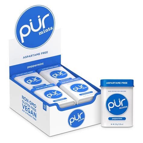 Pur Mints Aspartame Free Mints Made With Xylitol