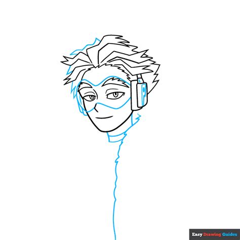 How To Draw Hawks From My Hero Academia Really Easy Drawing Tutorial
